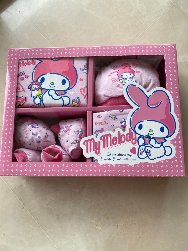 My Melody baby gift box, Babies & Kids, Babies & Kids Fashion on Carousell