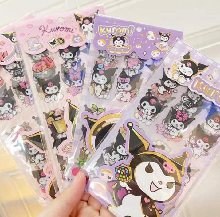 My Melody /Kuromi ( PVC Stickers), Hobbies & Toys, Stationery & Craft ...