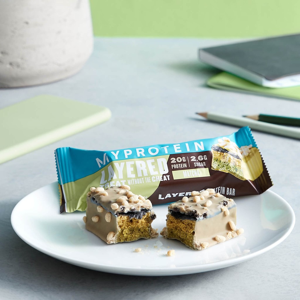 Myprotein Layered Protein Bars 12 Pack, Health & Nutrition, Health ...