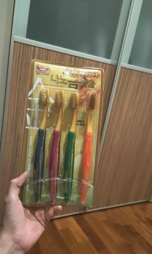 Nano Gold Toothbrush, Beauty & Personal Care, Oral Care on Carousell