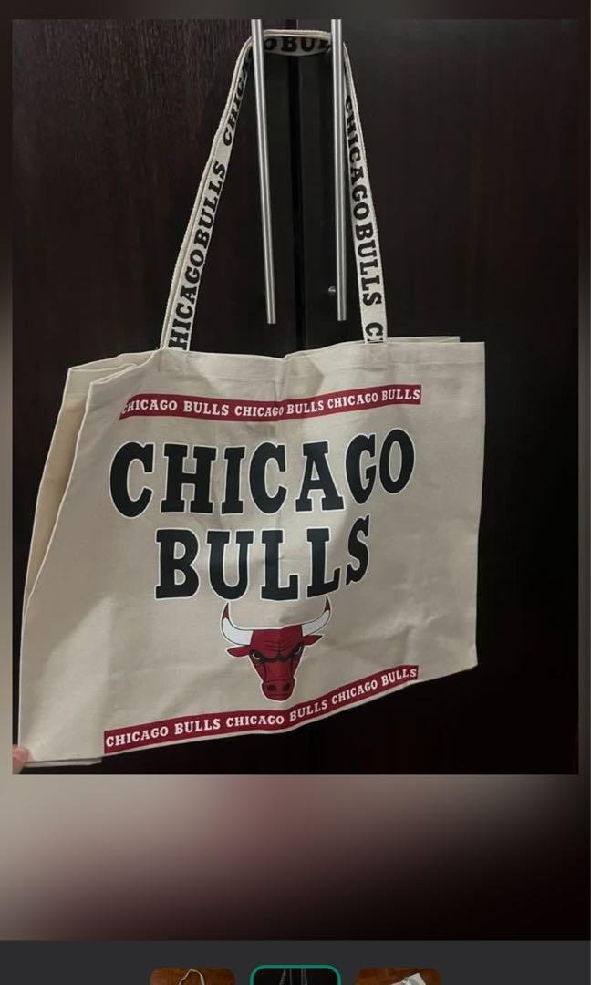 NBA Chicago Bulls totebag (BRAND NEW from Primark UK), Women's Fashion ...