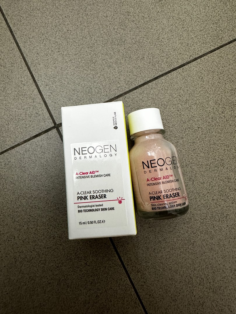 Neogen A-clear soothing pink eraser, Beauty & Personal Care, Face, Face ...