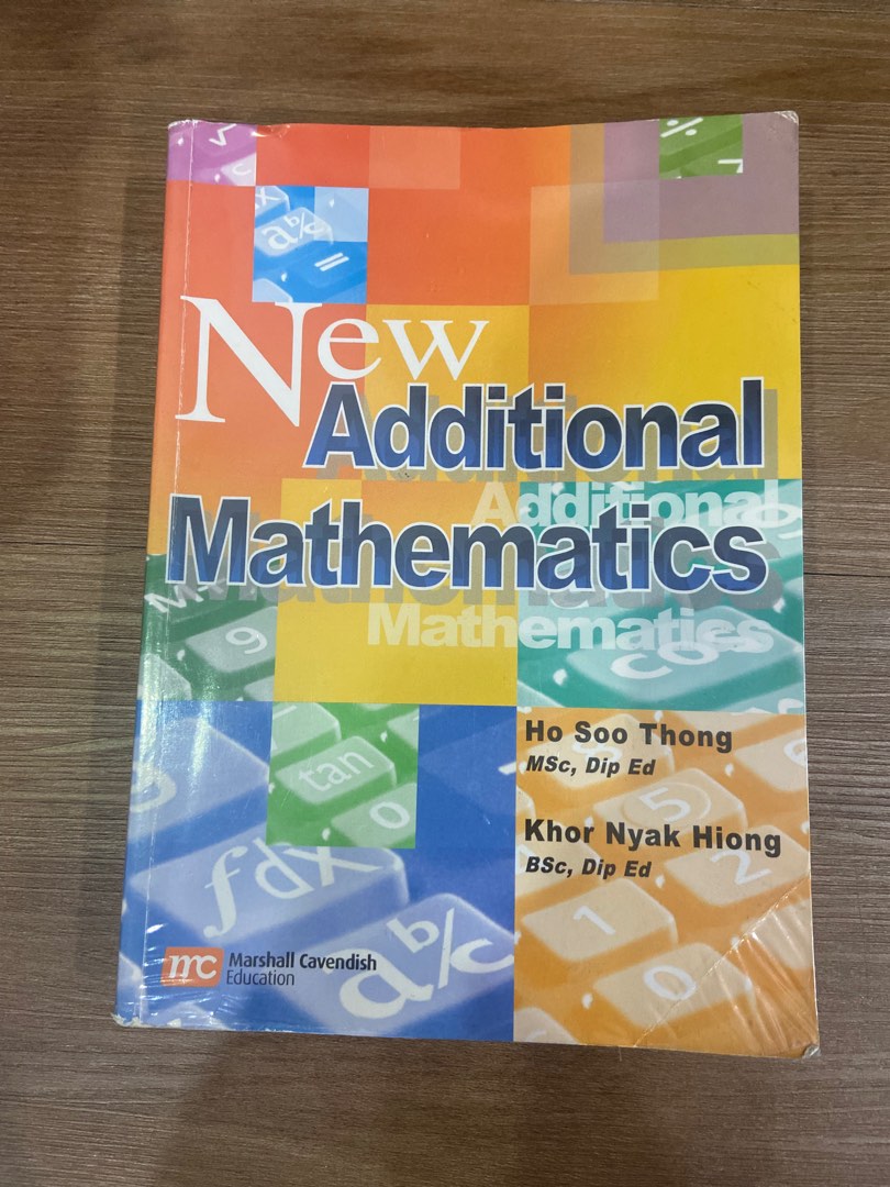 New Additional Mathematics Coursebook, Hobbies & Toys, Books ...