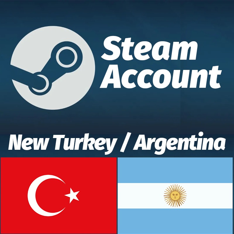 New Turkey/Argentina Steam Account (Region Turkey/Argentina/India ...