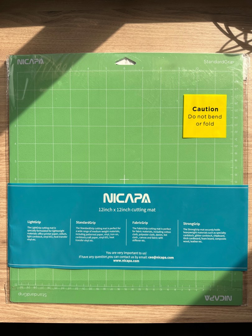 Nicapa 12x12 In Cutting Mat, Hobbies & Toys, Stationery & Craft, Craft ...