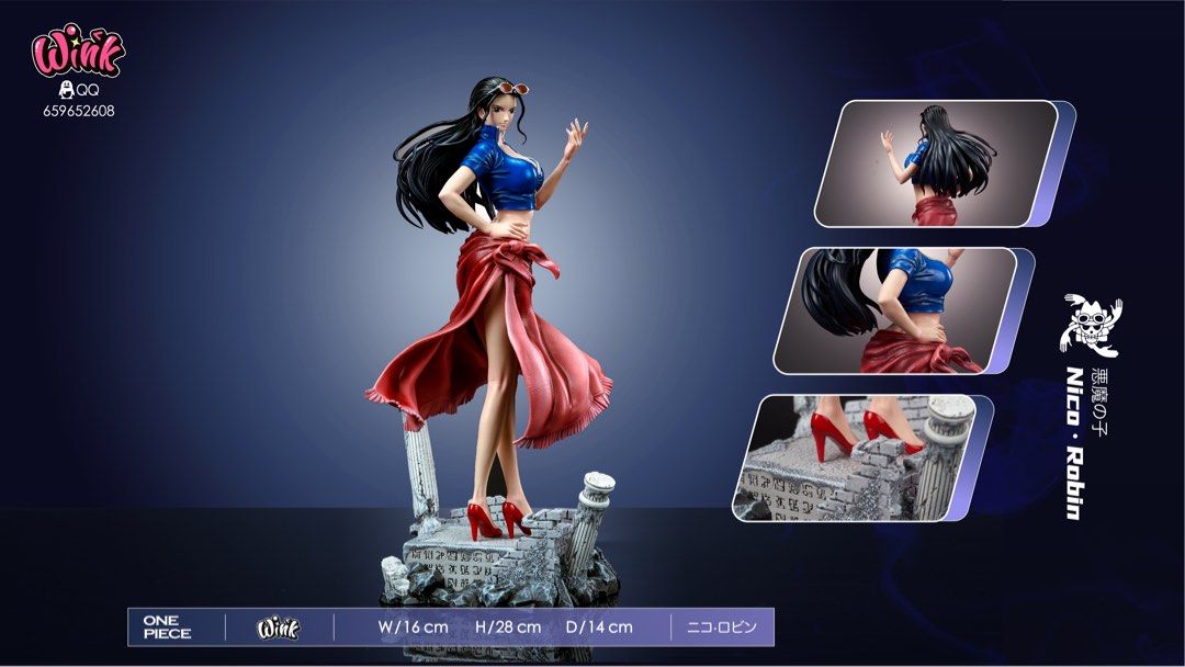 Nico Robin GK Figure Wink Studio One Piece, Hobbies & Toys, Toys & Games on Carousell