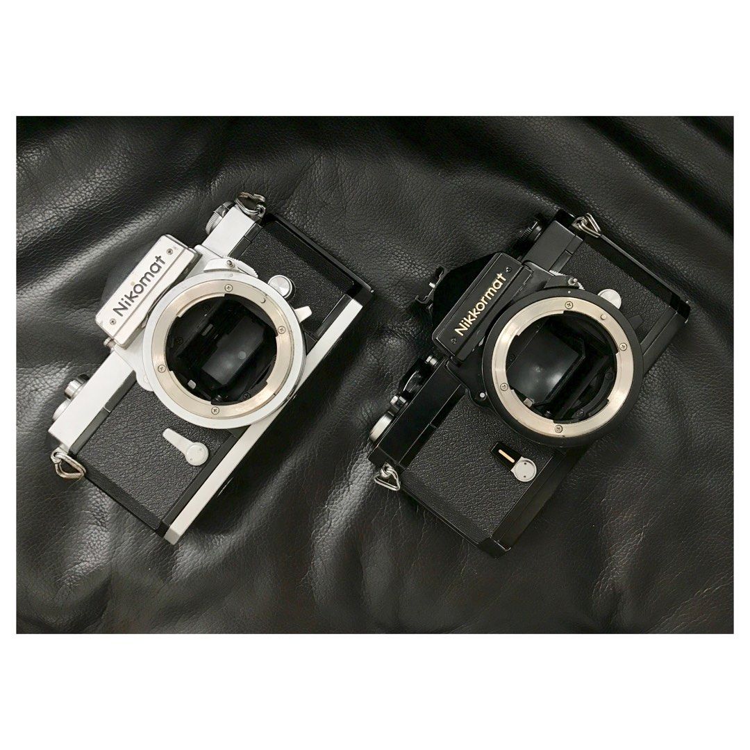 Nikkormat film camera bodies only, Photography, Cameras on Carousell