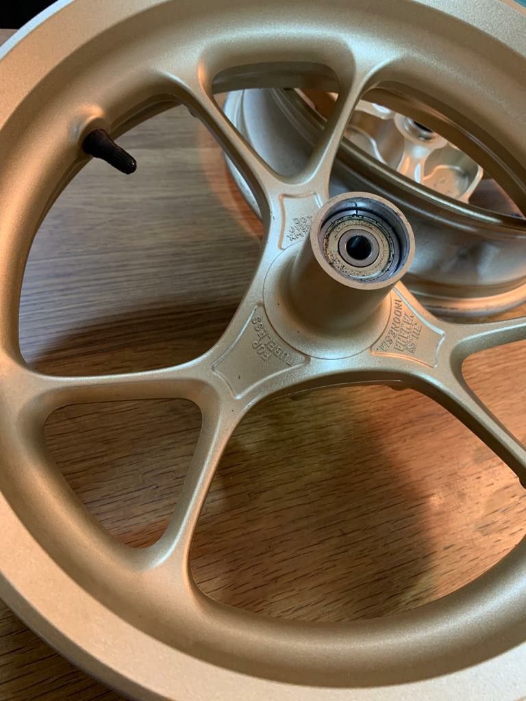 Nmax v2 original rims, Motorcycles, Motorcycle Accessories on Carousell