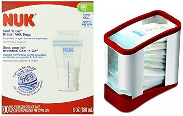 NUK Breastmilk Storage Organizer Milk Bsg Storage Rack, Babies & Kids ...