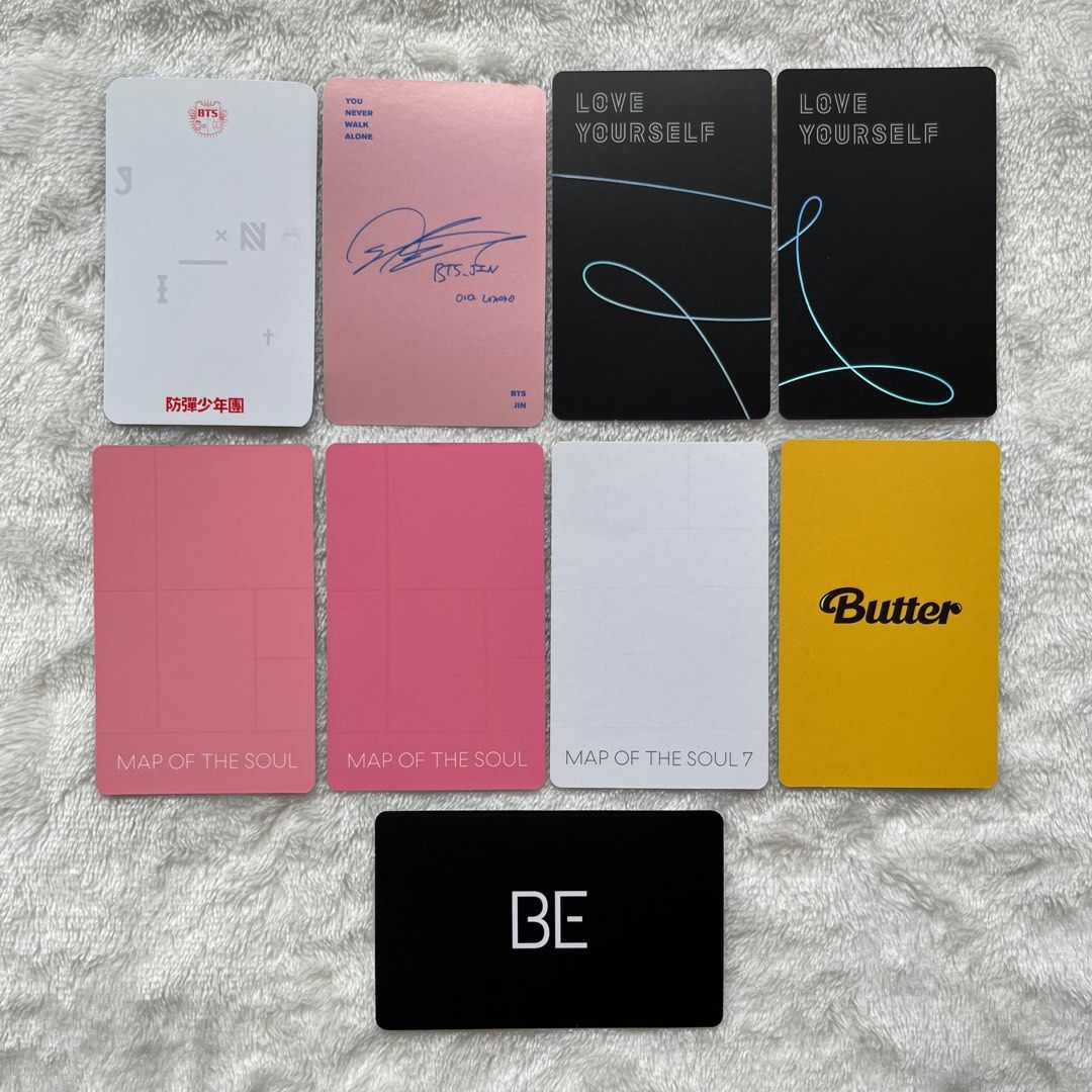 Official BTS Seokjin Jin ORUL82 YNWA BE Essential LY Love Yourself Tear ...