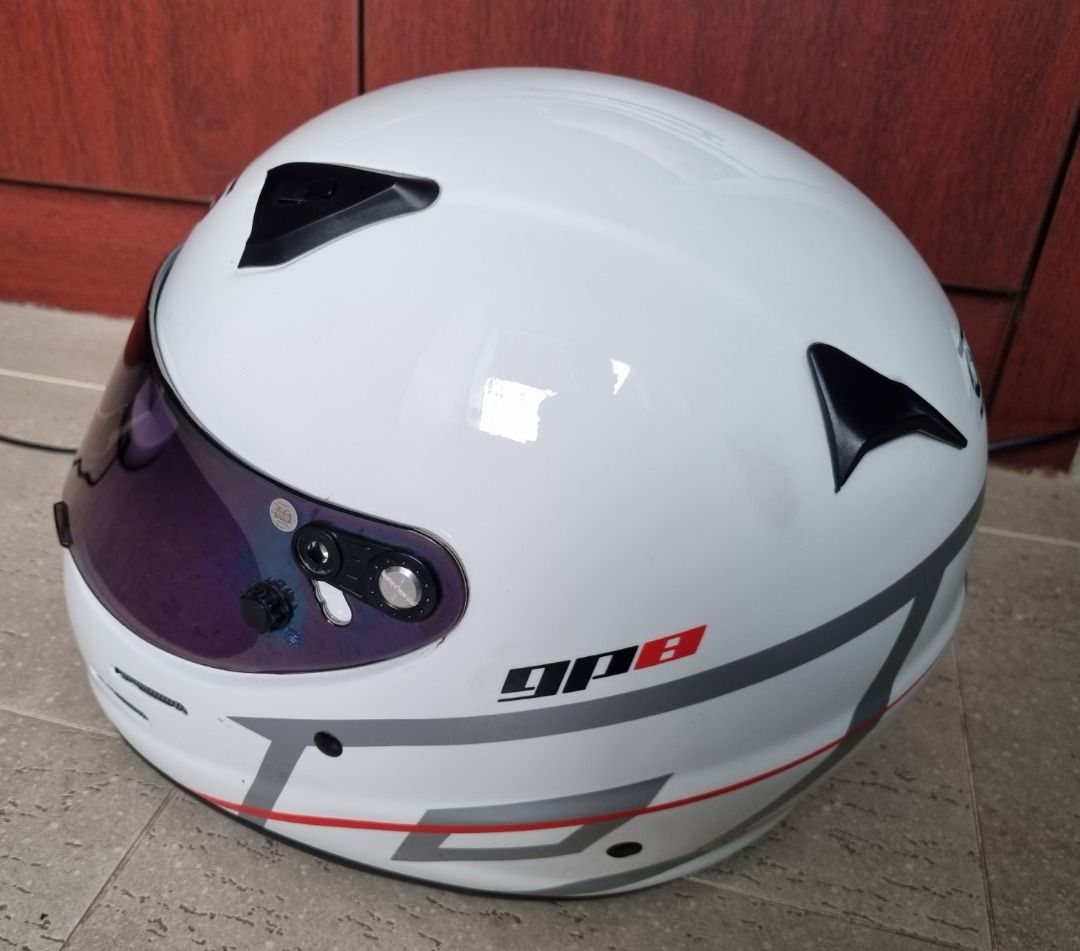 OMP Go-Kart Helmet GP8 EVO - Size : M, Sports Equipment, Other Sports ...