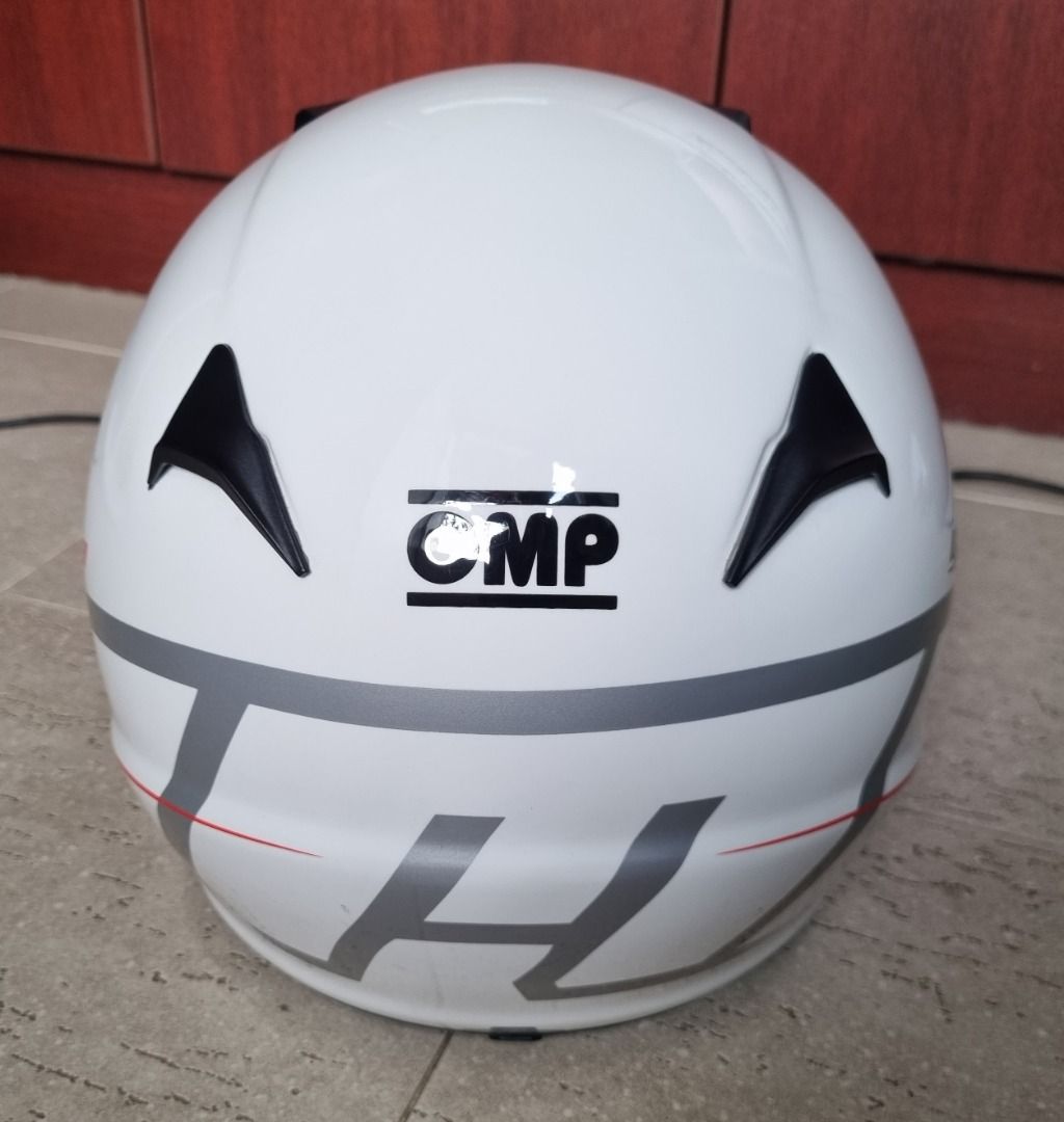 OMP Go-Kart Helmet GP8 EVO - Size : M, Sports Equipment, Other Sports ...