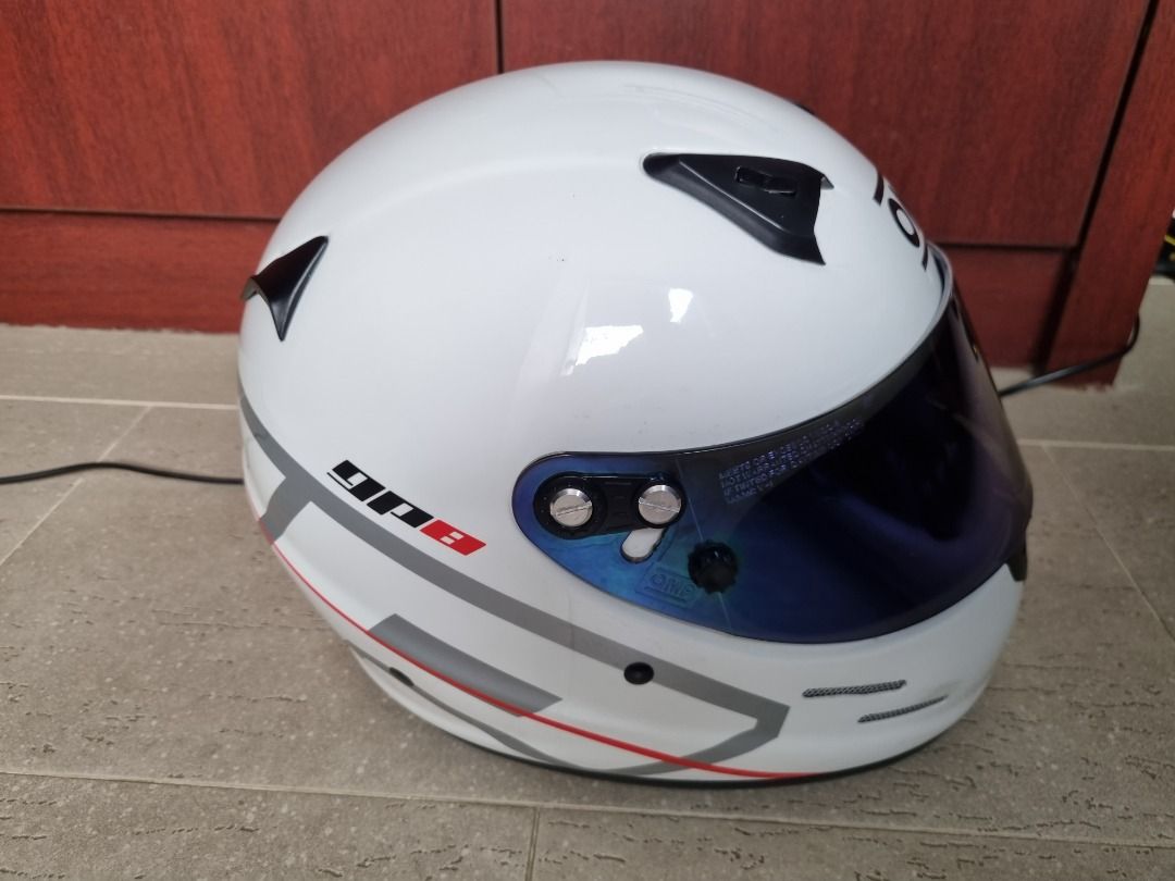 OMP Go-Kart Helmet GP8 EVO - Size : M, Sports Equipment, Other Sports ...
