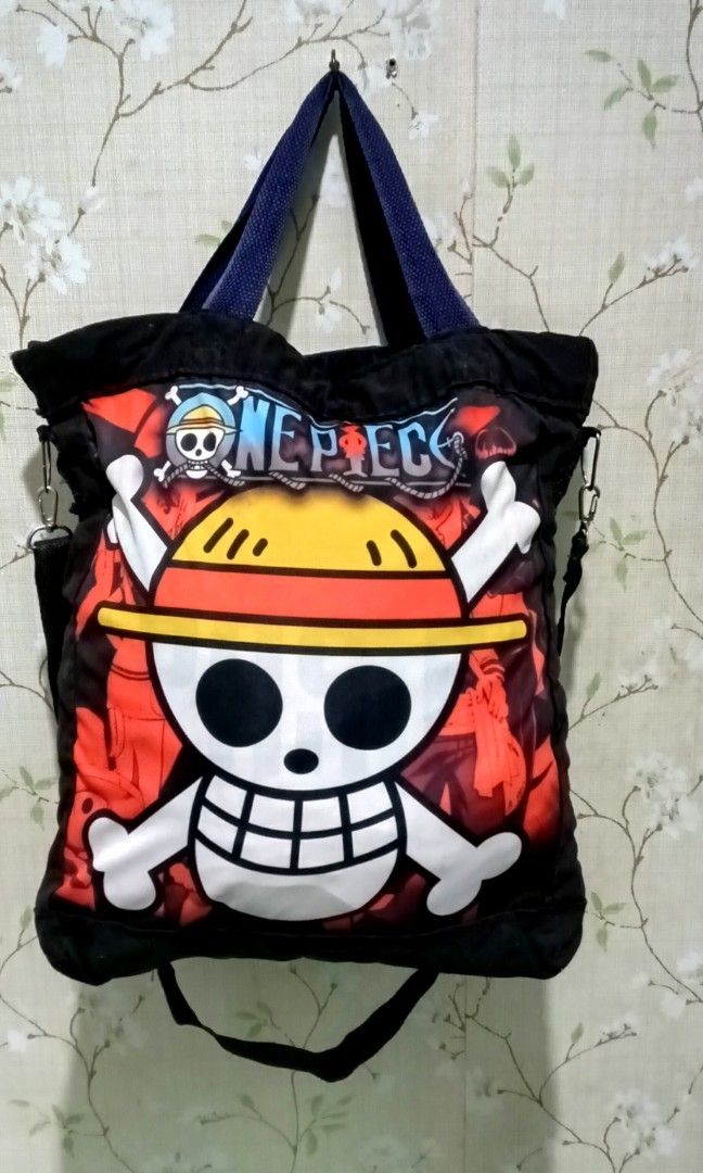 One Piece hand sewn tote bag, Women's Fashion, Bags & Wallets, Cross ...