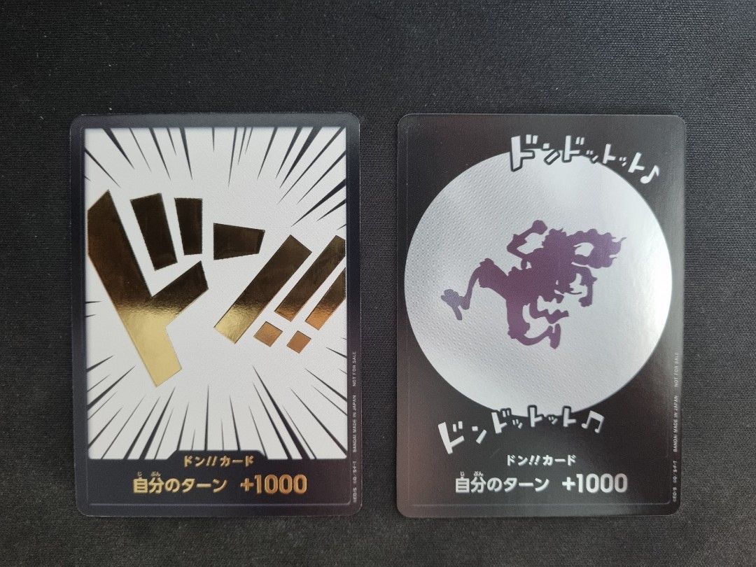 One Piece TCG Nika Don Gold Don set, Hobbies & Toys, Toys & Games on ...