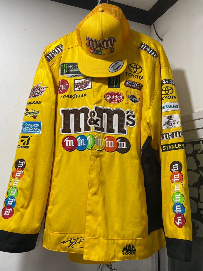 Original M&M Racing Jacket, Men's Fashion, Coats, Jackets and Outerwear ...