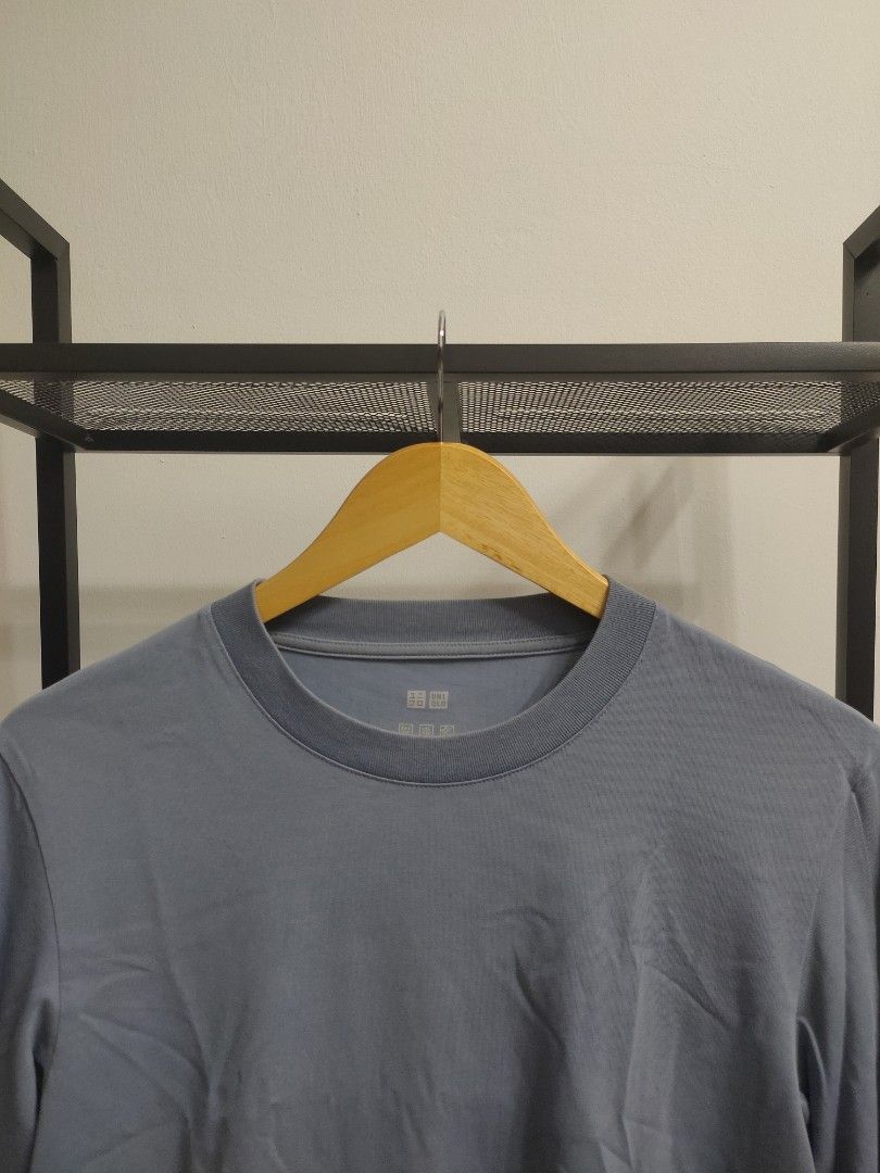 Original uniqlo Airism long sleeves, Men's Fashion, Tops & Sets ...