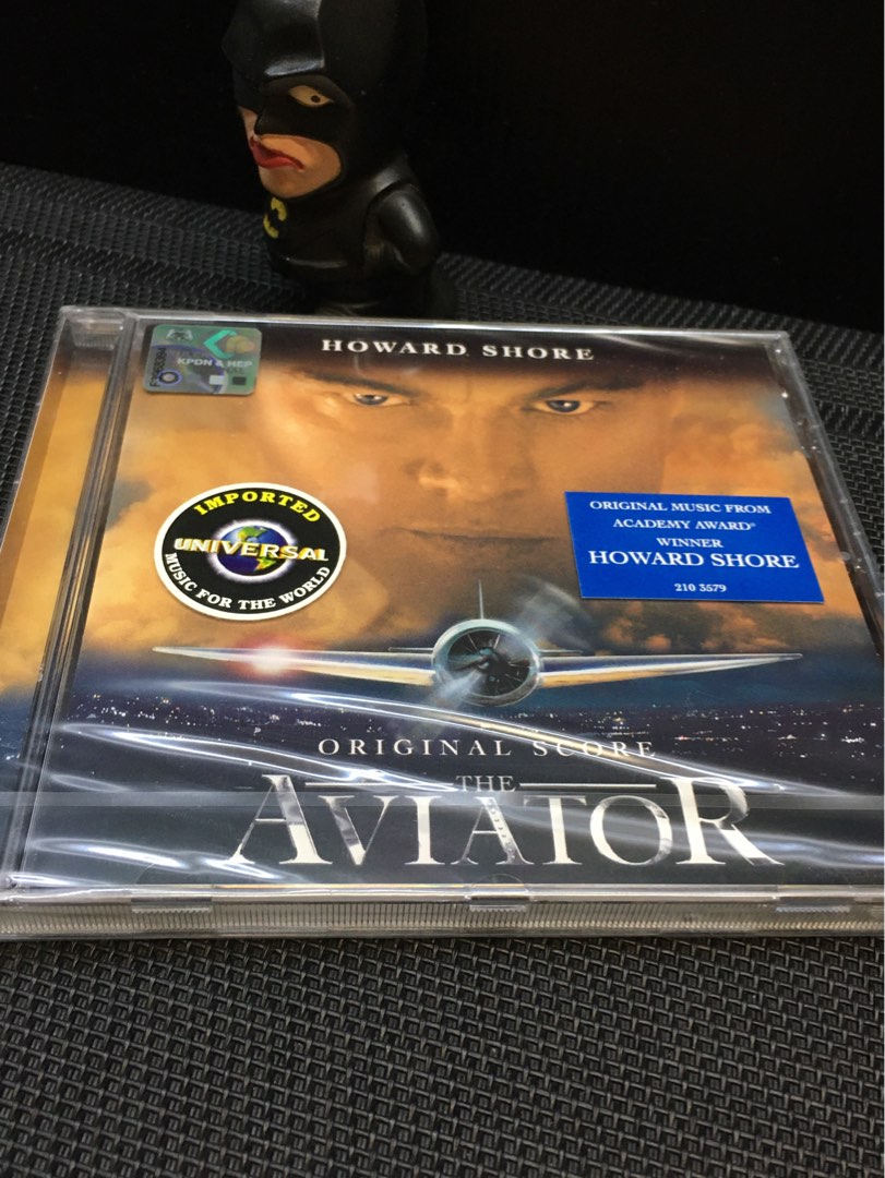 (OST Cd) The Aviator original score by Howard Shore, Hobbies & Toys ...