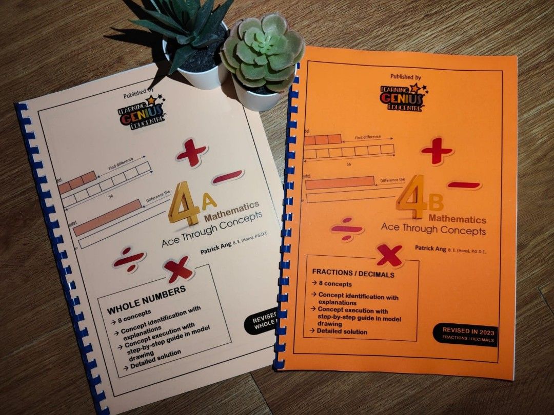 Primary 4B Mathematics Ace Through Concepts, Hobbies & Toys, Books ...