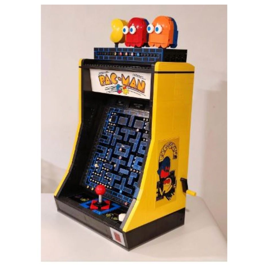 PACMAN ARCADE MACHINE BUILDING BLOCKS (E0323), Hobbies & Toys, Toys ...