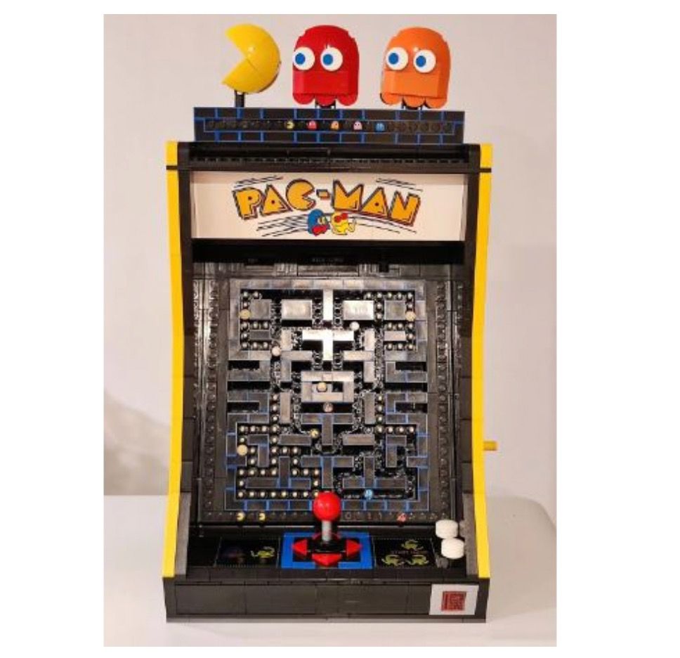 PACMAN ARCADE MACHINE BUILDING BLOCKS (E0323), Hobbies & Toys, Toys ...