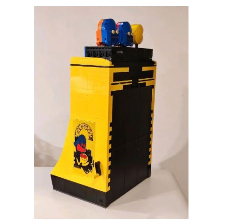 PACMAN ARCADE MACHINE BUILDING BLOCKS (E0323), Hobbies & Toys, Toys ...