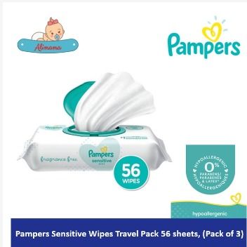 pampers sensitive 3 pack