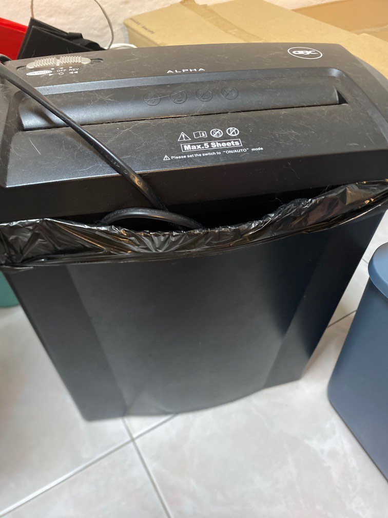 Paper Shredder, Computers & Tech, Parts & Accessories, Other ...