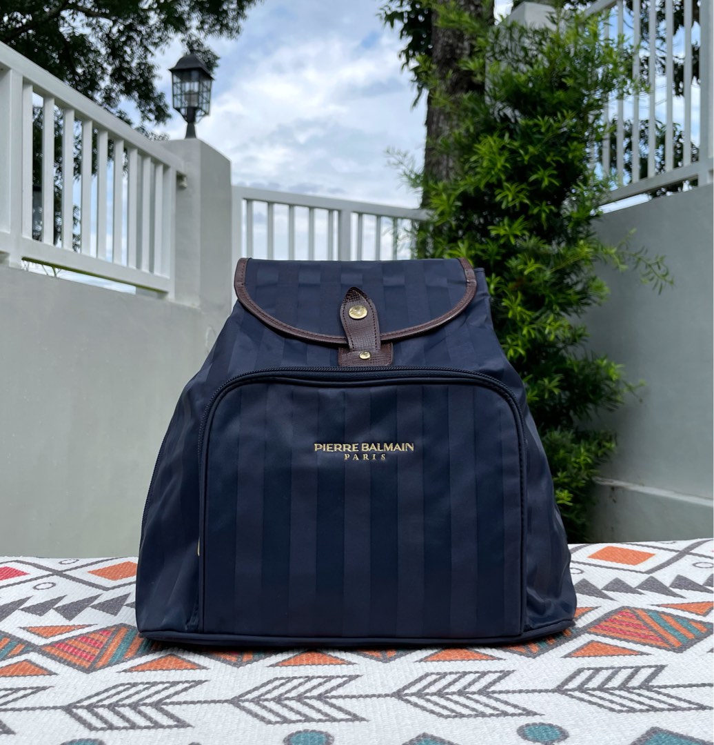 Pierre Balmain Paris Backpack on Carousell