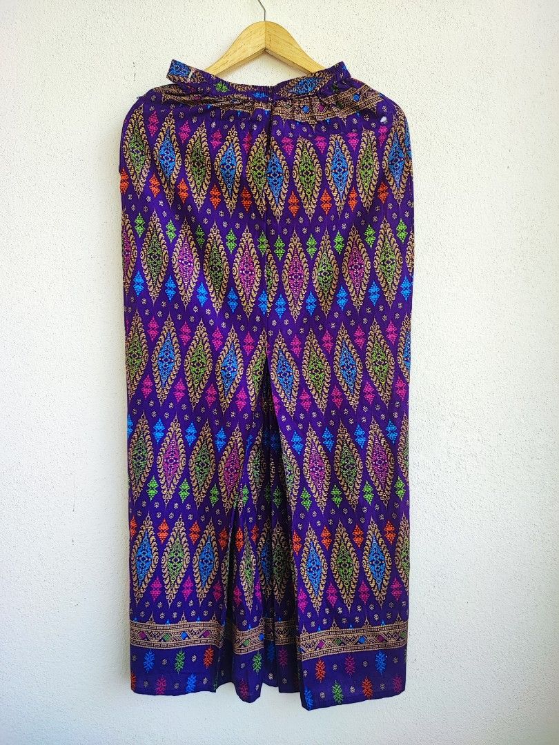 Pink songket kebaya kurung Pahang, Women's Fashion, Muslimah Fashion ...