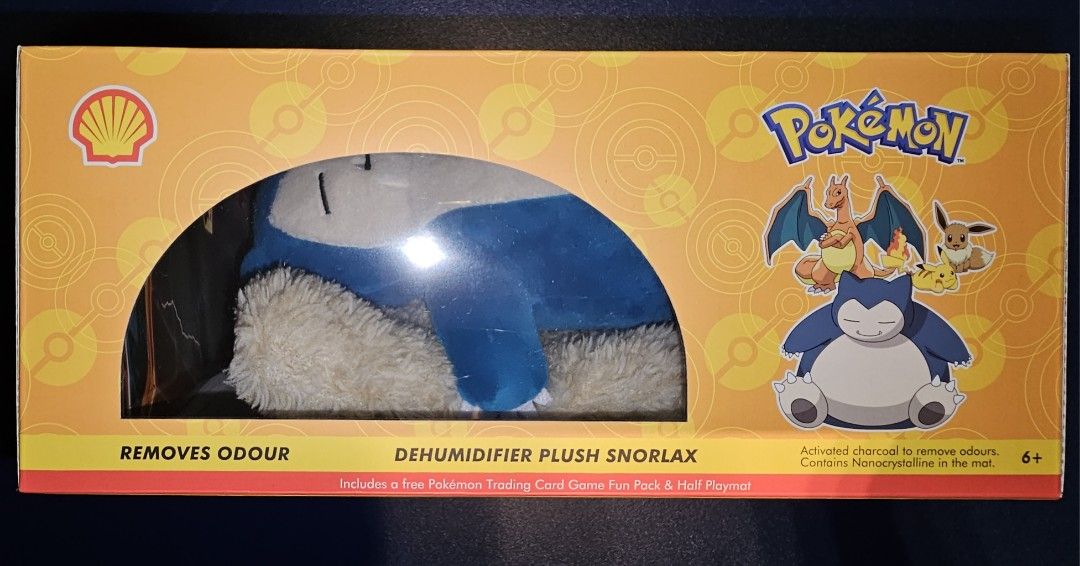 Shell Pokemon Dehumidifier Plush Snorlax, Hobbies & Toys, Toys & Games ...