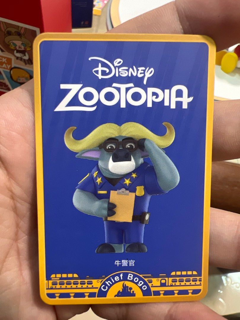 Pop mart - Zootopia - Chief Bogo, Hobbies & Toys, Toys & Games on Carousell