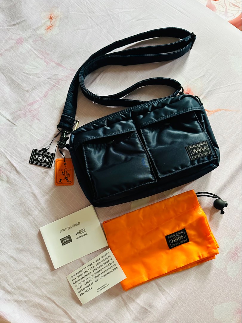 Porter Yoshida Japan Tanker Shoulder Bag (Iron Blue) , Men's Fashion, Bags, Sling Bags on Carousell
