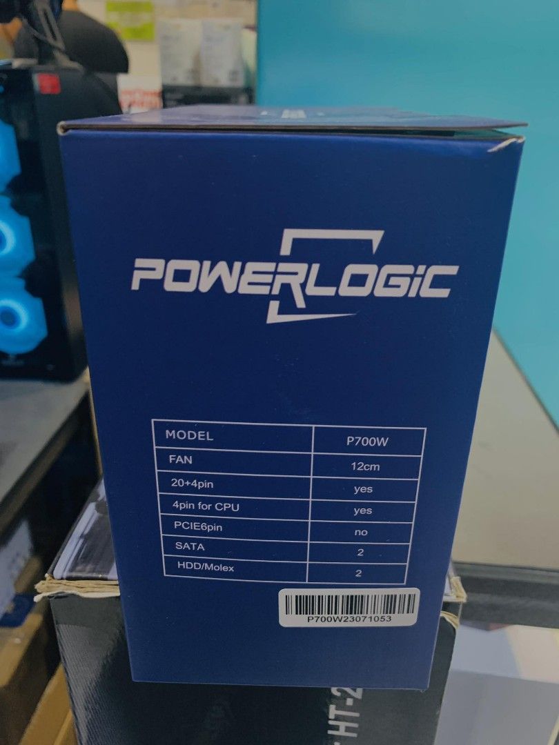 Powerlogic ATX-700w 20+4 Pin Switching Power Supply PSU, Computers ...