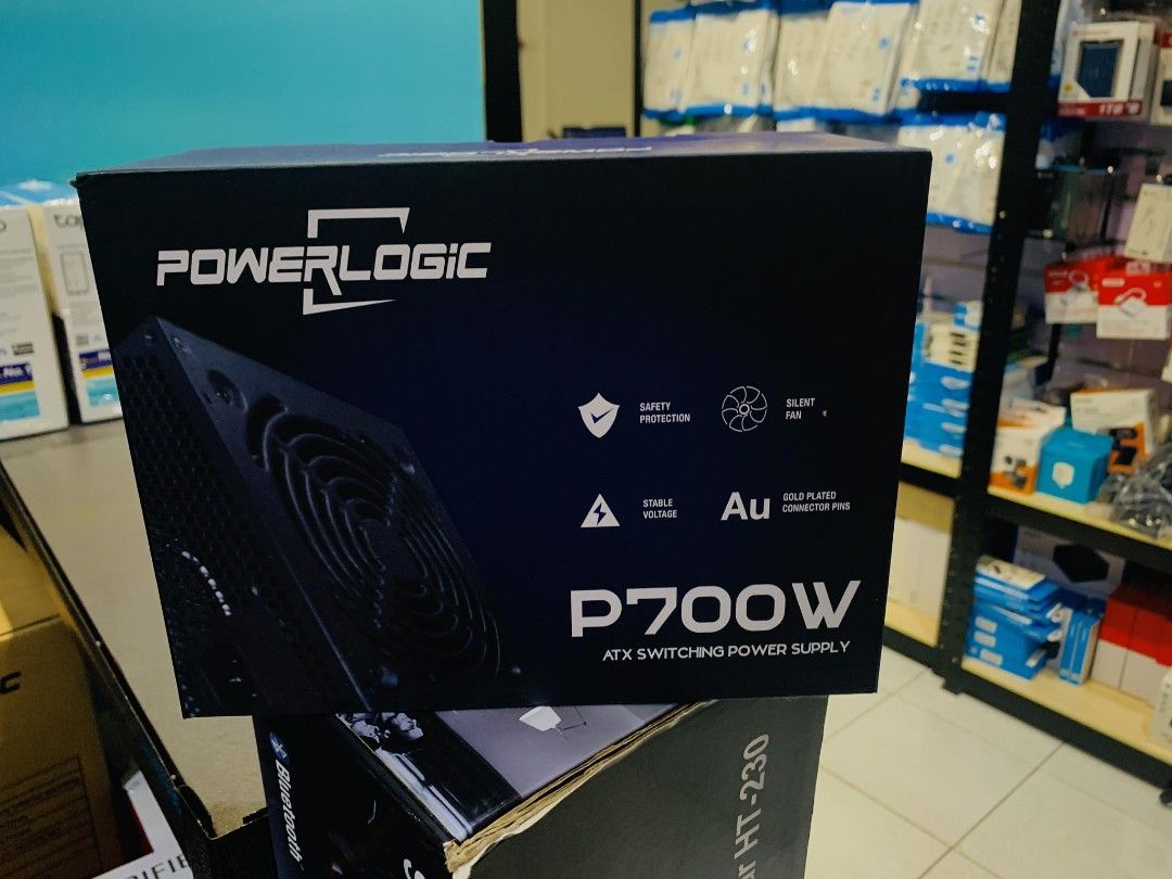 Powerlogic ATX-700w 20+4 Pin Switching Power Supply PSU, Computers ...