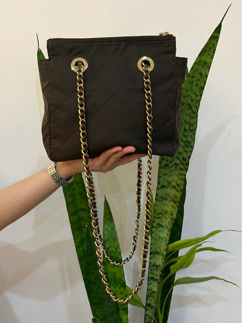 Prada Chain, Luxury, Bags & Wallets on Carousell