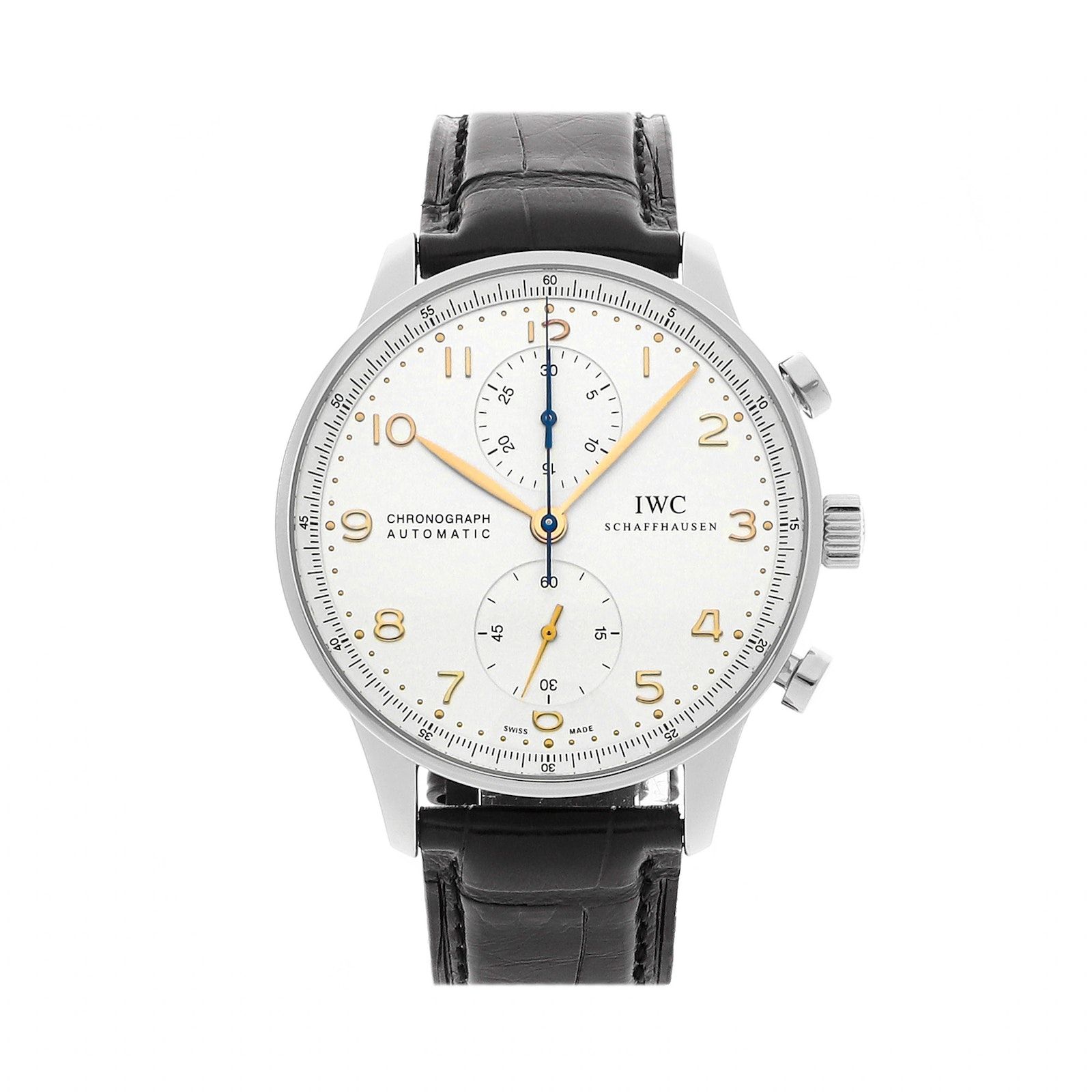Pre-Owned IWC Portugieser Chronograph IW3714-45, Luxury, Watches on ...