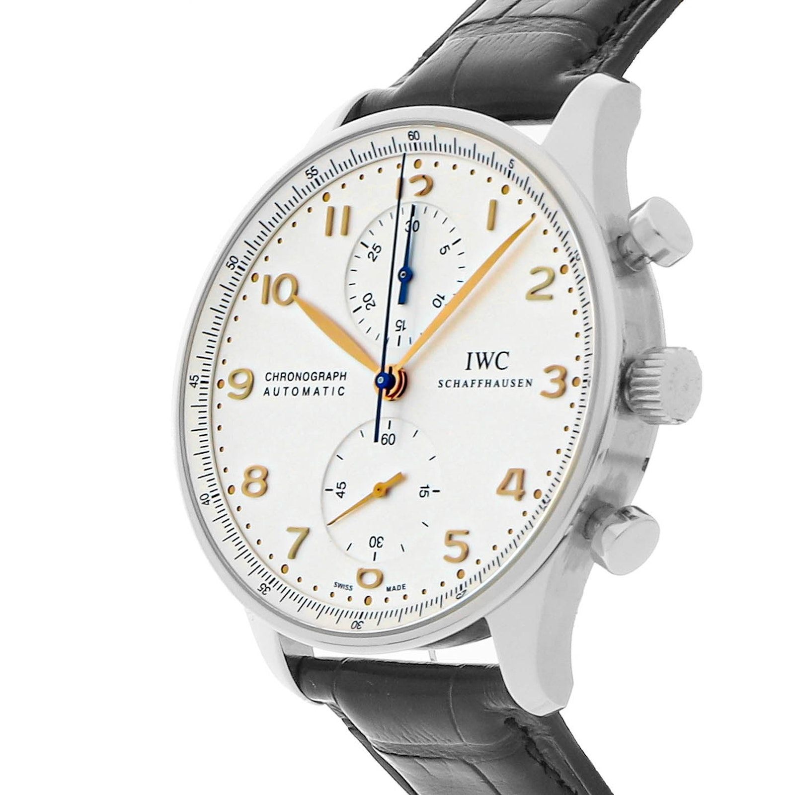 Pre-Owned IWC Portugieser Chronograph IW3714-45, Luxury, Watches on ...
