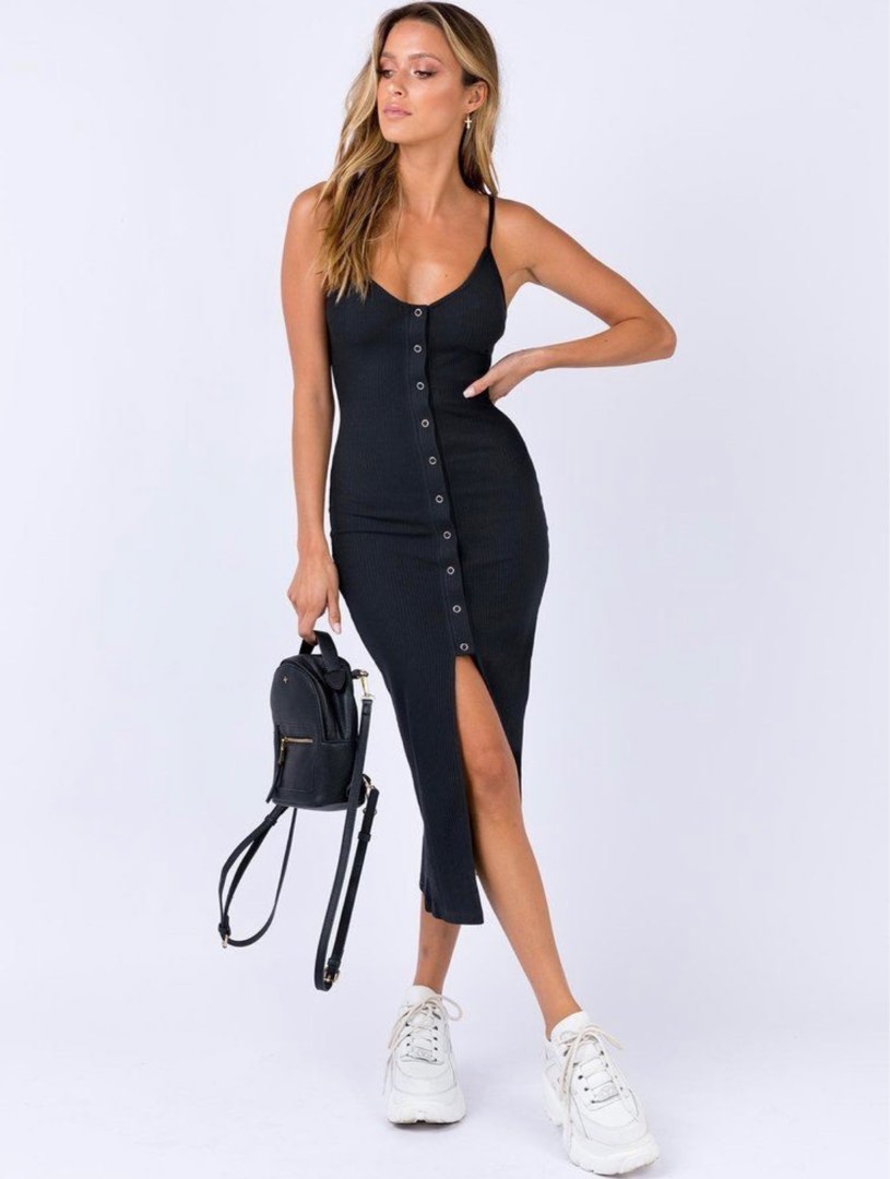 Princess Polly Muir midi dress, Women's Fashion, Dresses & Sets ...