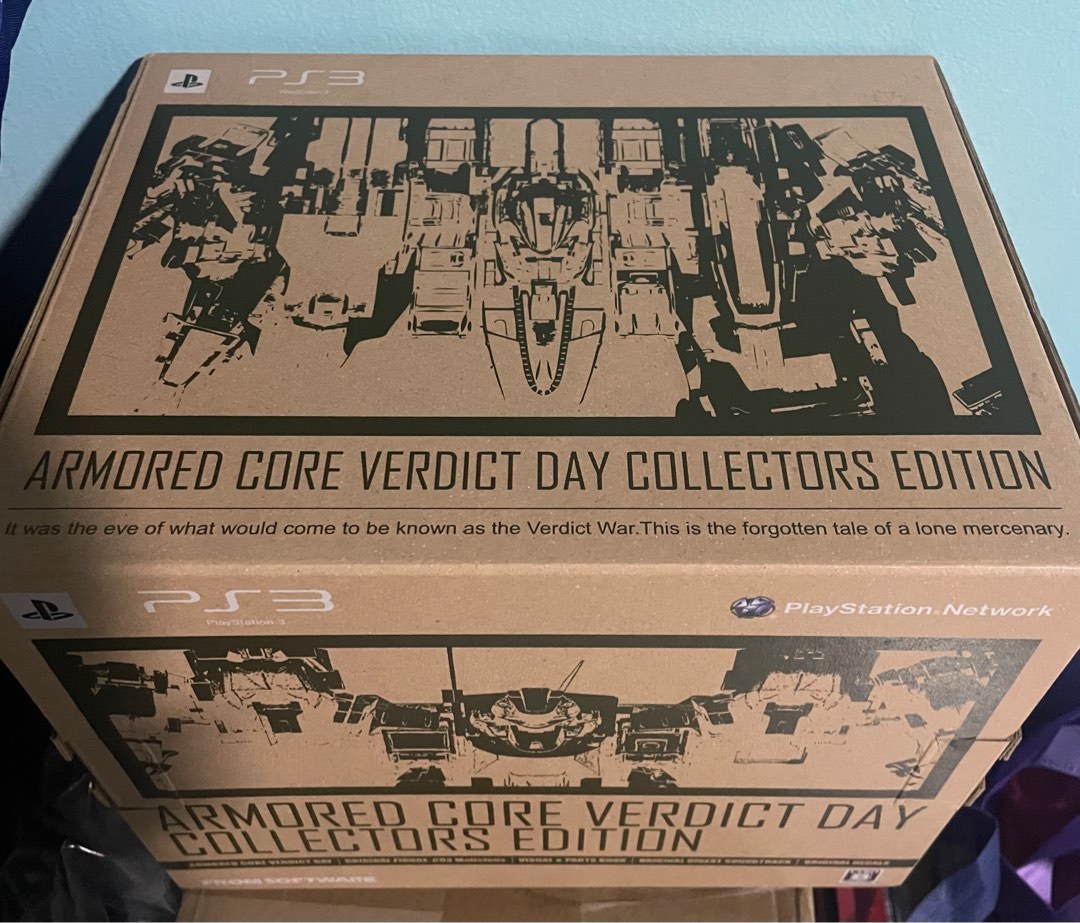 PS3 Armored core verdict day collectors edition , Hobbies & Toys, Toys ...