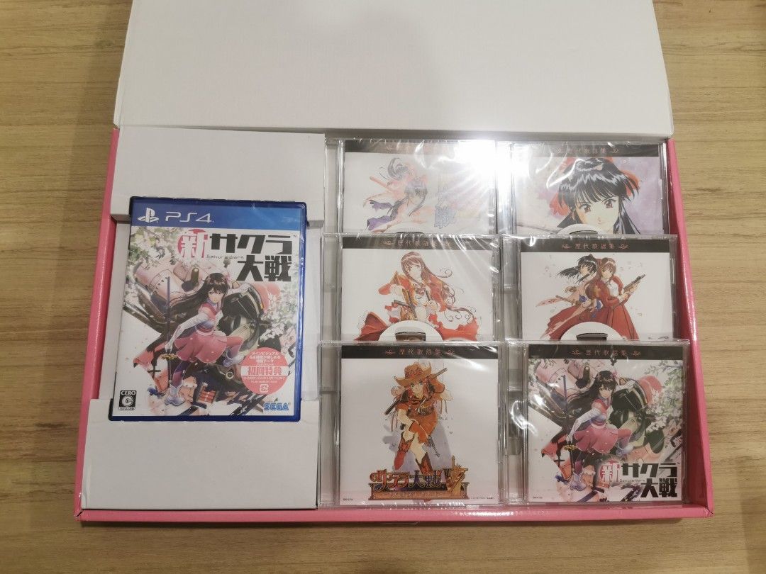 ps4 sakura wars collector edition, Video Gaming, Video Games ...