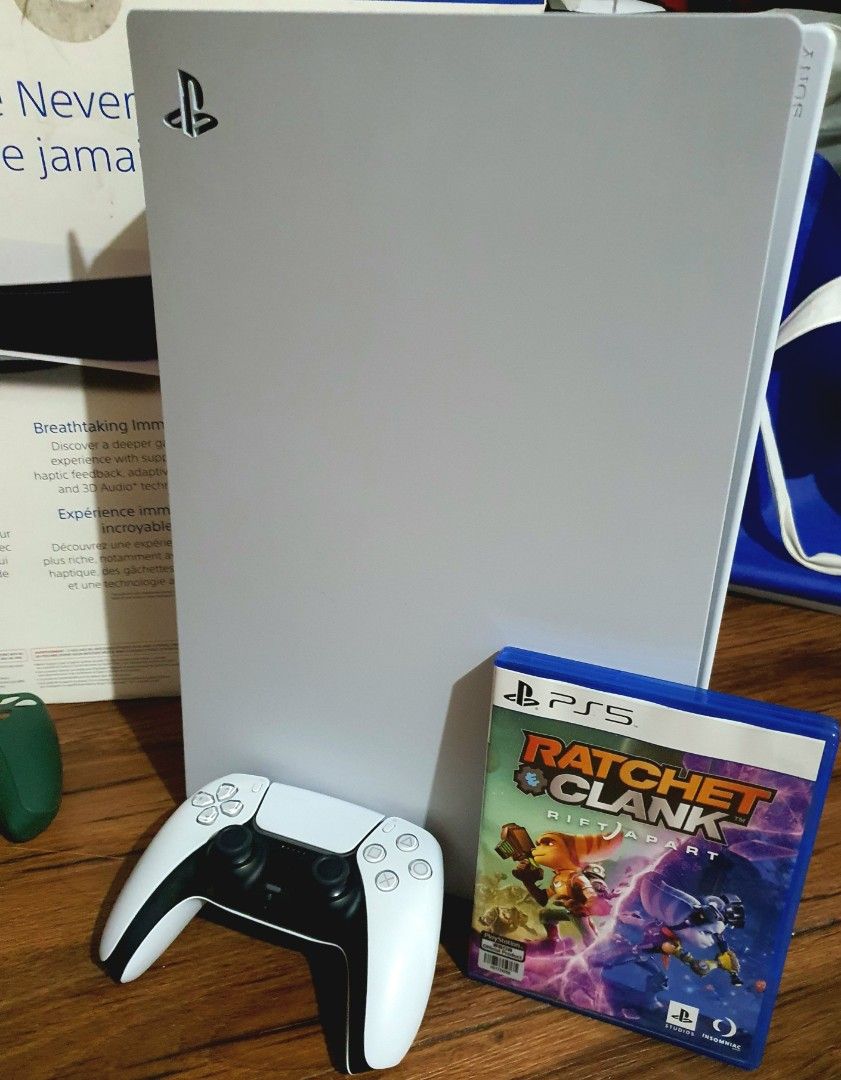 PS5 Disc version complete accessories on Carousell