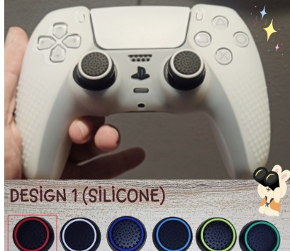 PS5 Dualsense / Dualsense Edge Controller Silicone TPU Thumb cap stick ...