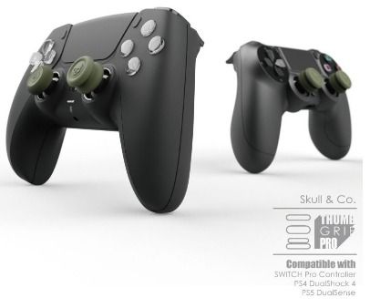 PS5 DualSense / PS4 Dualshock / Switch Pro Controller Thumb Grip Set ...