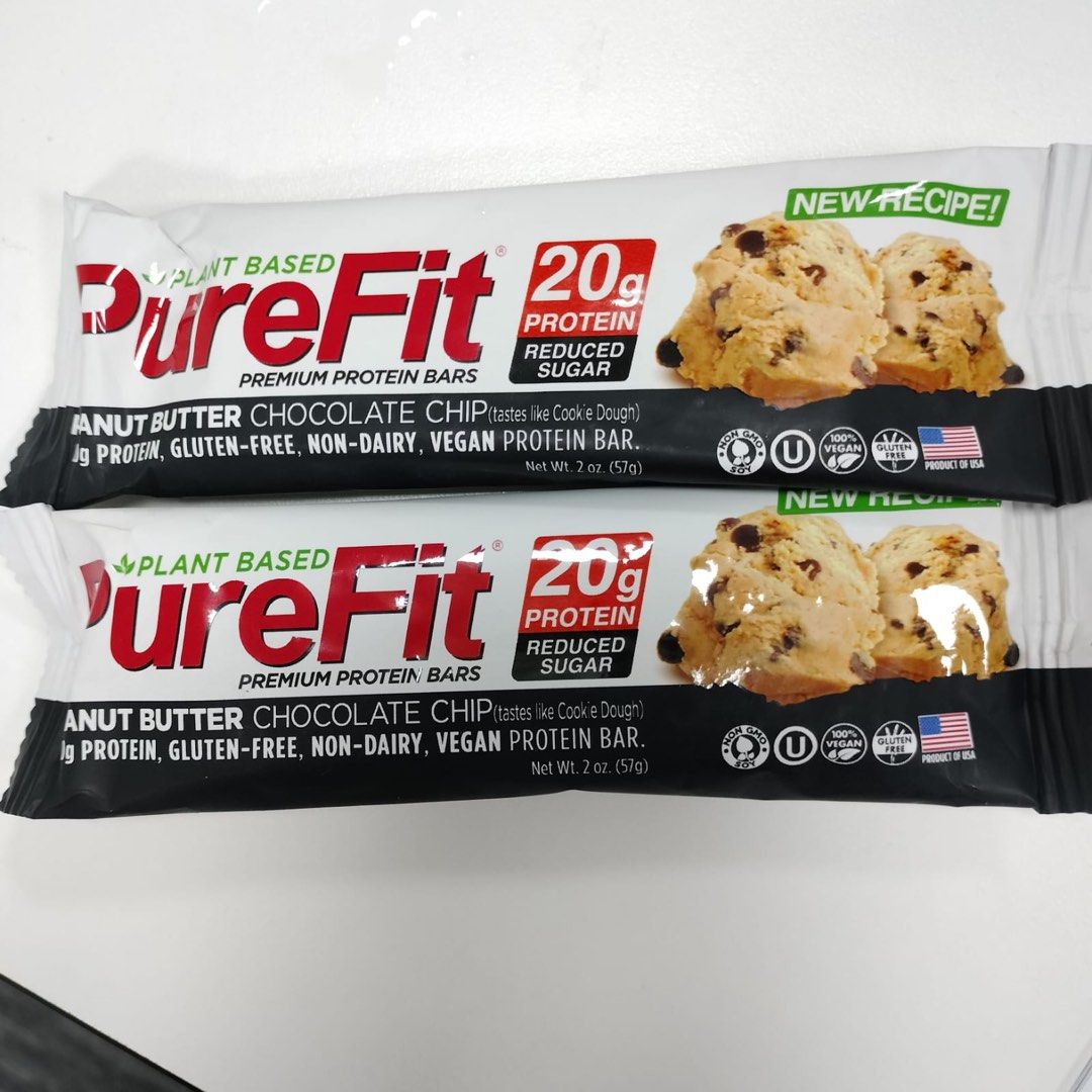 Pure fit protein bar, Health & Nutrition, Health Supplements, Health ...
