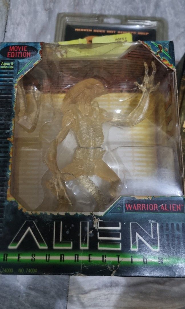 rare Kenner Hasbro Alien Resurrection Warrior Japanese Translucent ...