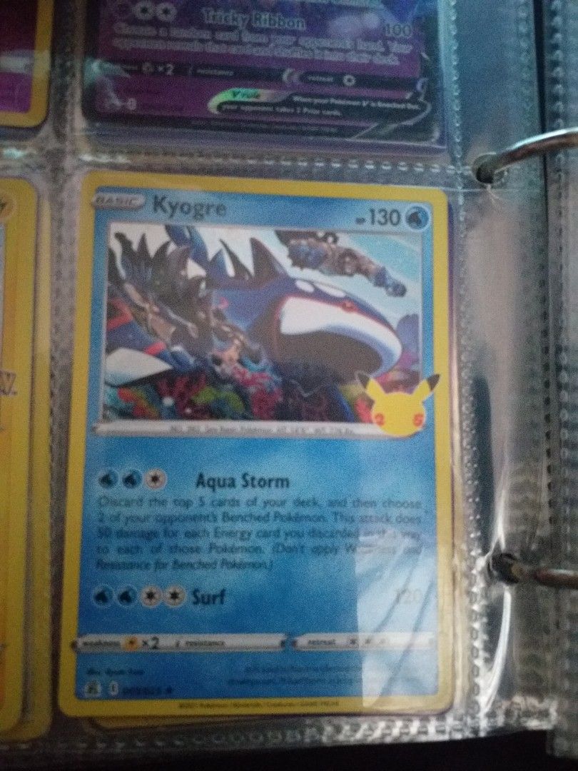 Rare kyogre pokemon card, Hobbies & Toys, Toys & Games on Carousell
