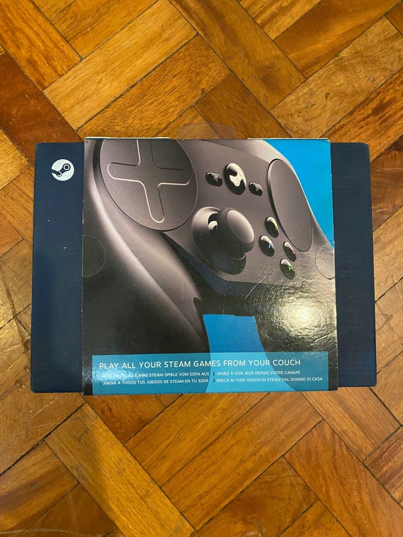 RARE Steam Controller (BARELY USED), Video Gaming, Gaming Accessories ...