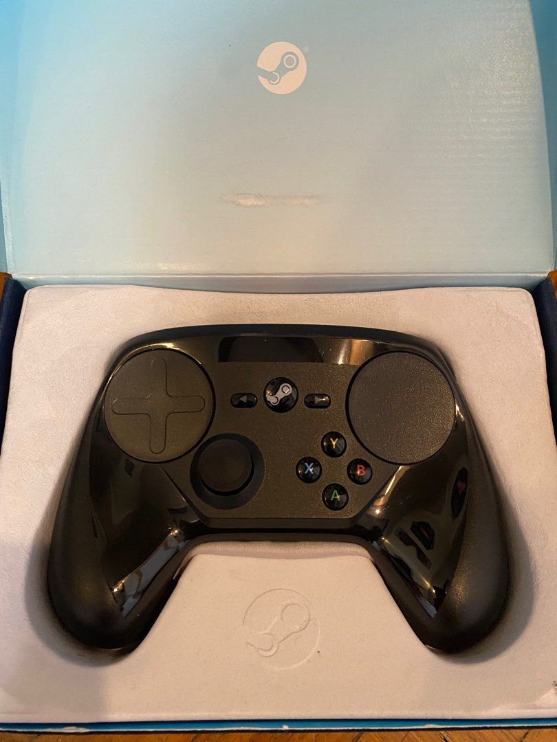 RARE Steam Controller (BARELY USED), Video Gaming, Gaming Accessories ...