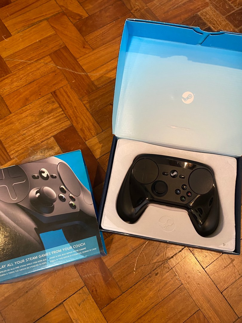 RARE Steam Controller (BARELY USED), Video Gaming, Gaming Accessories ...